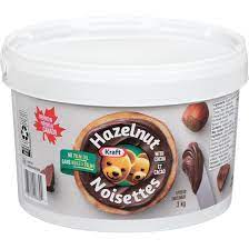 HAZELNUT SPREAD: 3KG PAIL – BUBBLE TEA CANADA